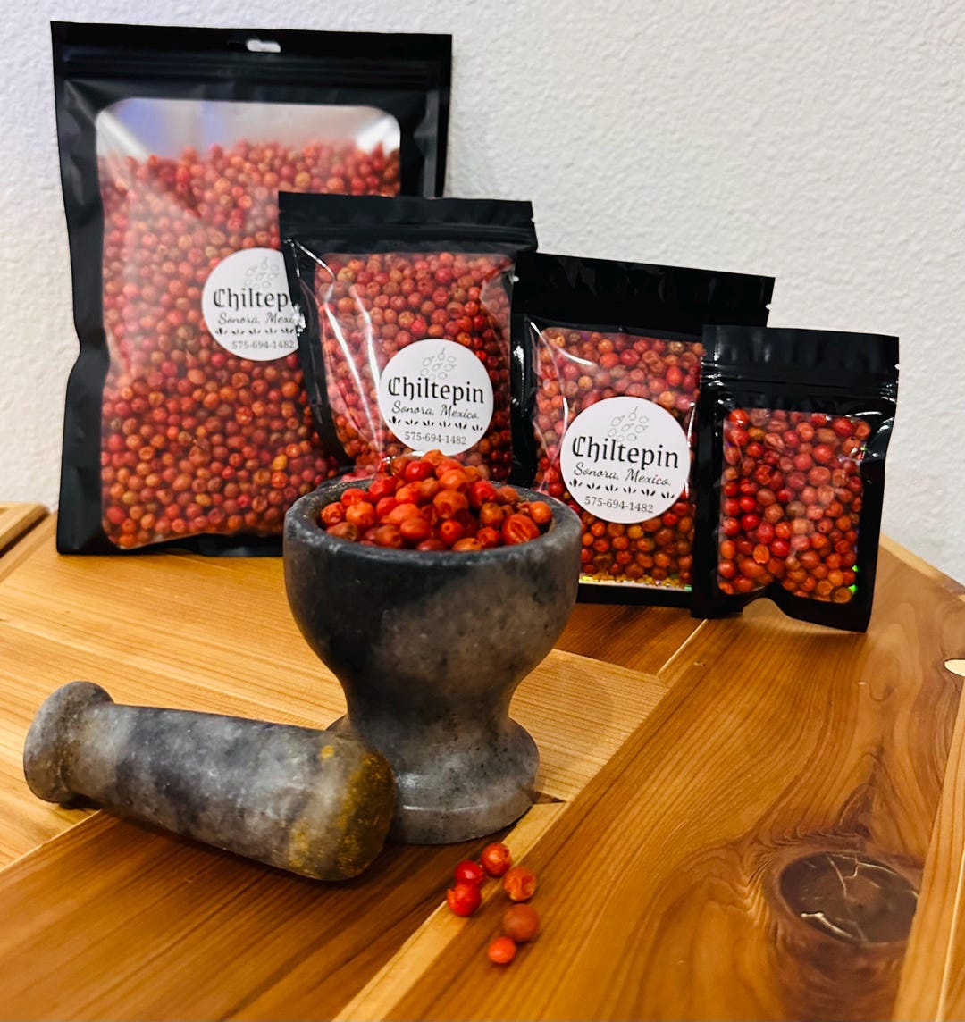 Chile Chiltepin, Chiltepin Pepper , Dried Whole Chiltepin Chile - Etsy