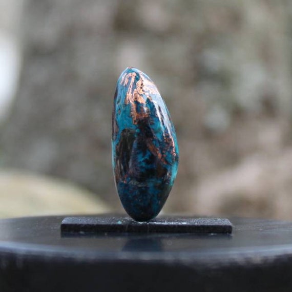Chrysocolla Copper cabochon rare | Etsy