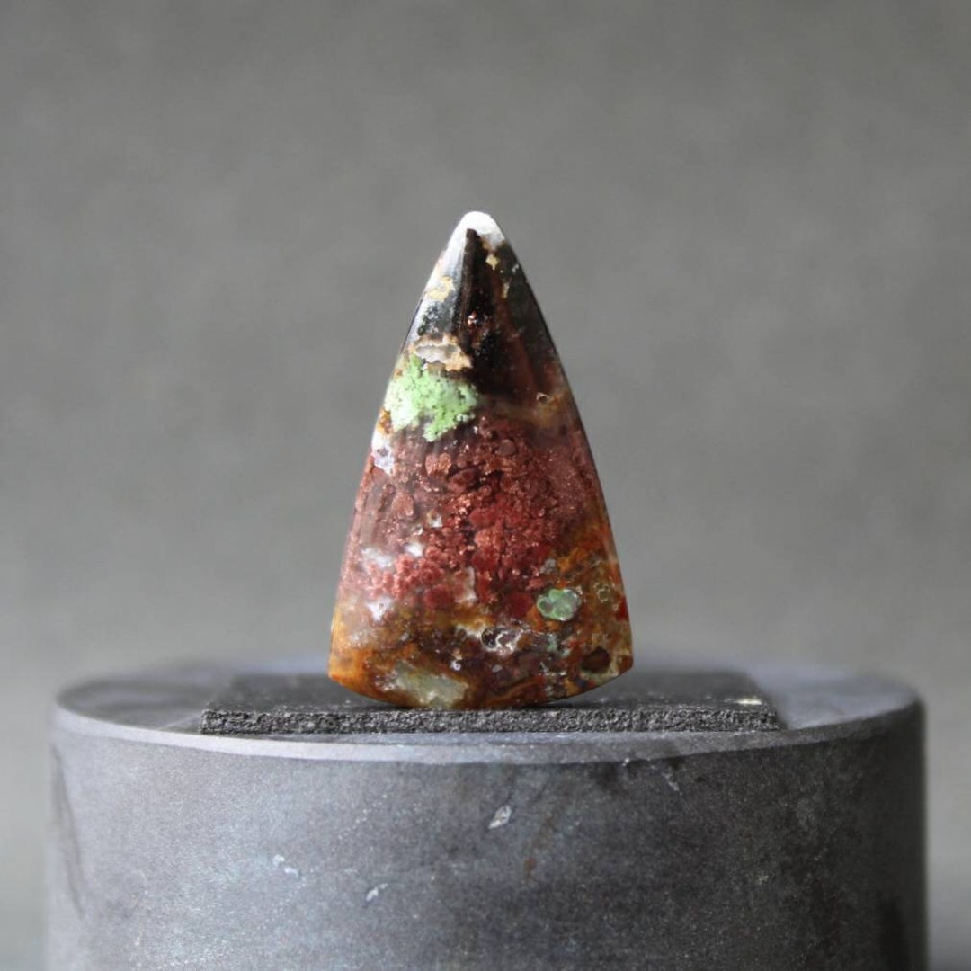 Opalized Wood Agate Copper Cabochon - Etsy