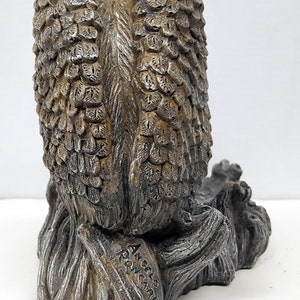 Vulture Statue, Concrete Vulture, 9 In.(22cm), Buzzard, Condor, Turkey ...