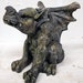 Concrete Gargoyle, 6.5 In. 17 Cm, Darth Dragon, Cast Stone Gargoyle ...