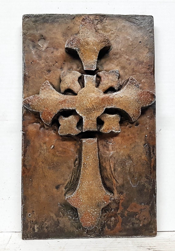 Concrete Cross Celtic Broken Cross 13.5 Inch Celtic Cross | Etsy