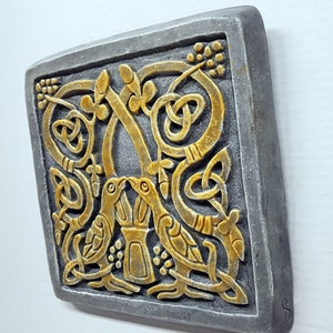 Celtic Dove Plaque, 9 In. 23 Cm, Celtic Fertility Birds, Pagan Celtic ...