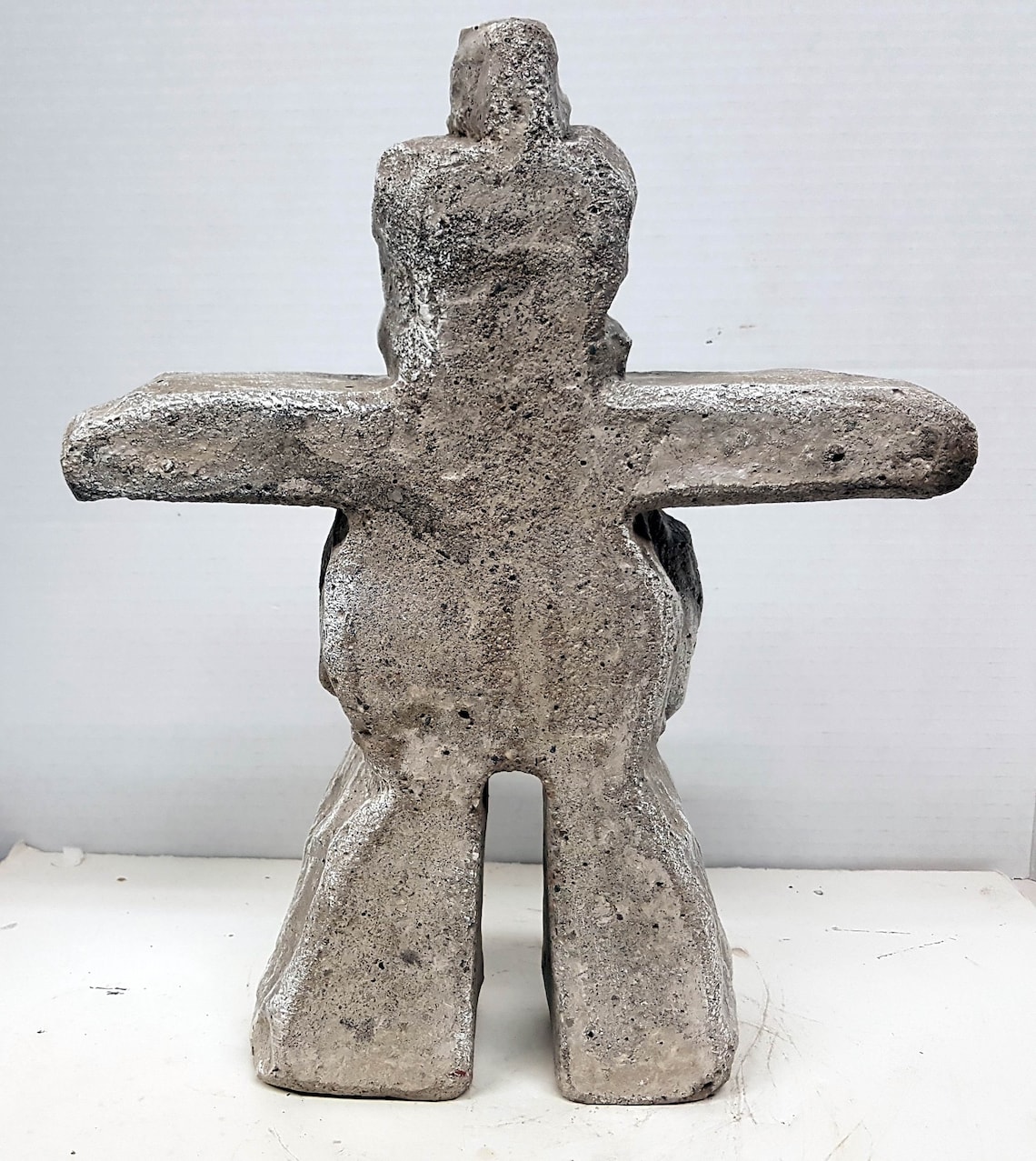 Inuksuk 13 In.33cm Concrete Inukshuk Inuit Art Stone - Etsy Canada
