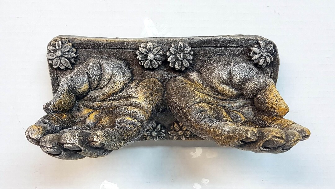 Concrete Hands, Bird Perch, Hands Hanger, Hands Wall Hanger, Garden ...