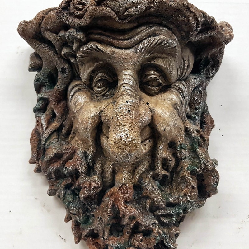 Green Man Mask - Etsy
