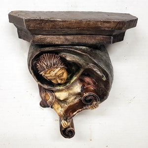 Mermaid Sconce 9 In. 23 Cm Goddess Atargatis Mermaid | Etsy