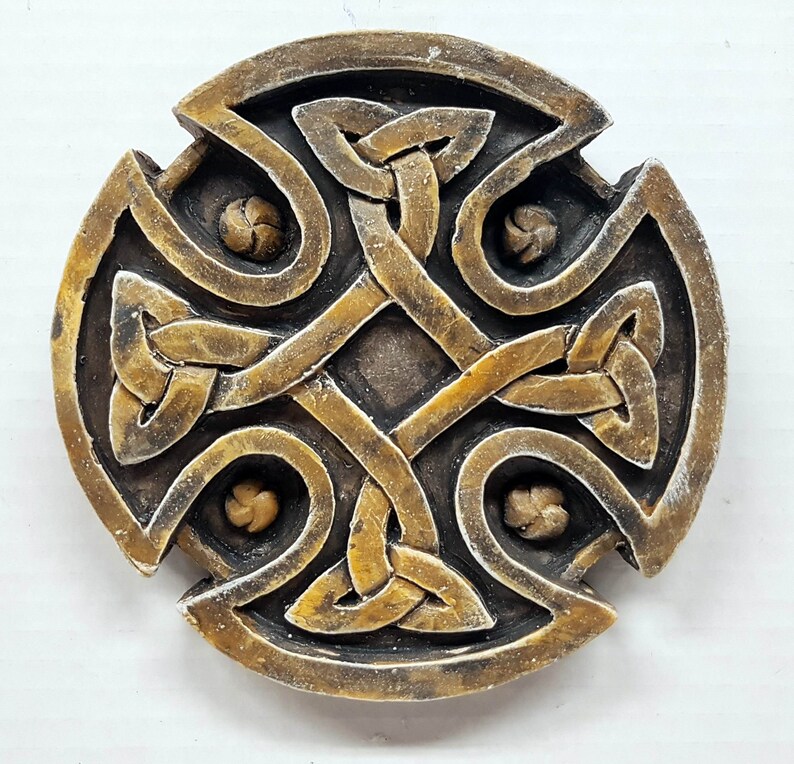 Irish Cross, 5.75 In. (15 Cm), Celtic Cross, Irish Stone Art, Ireland ...