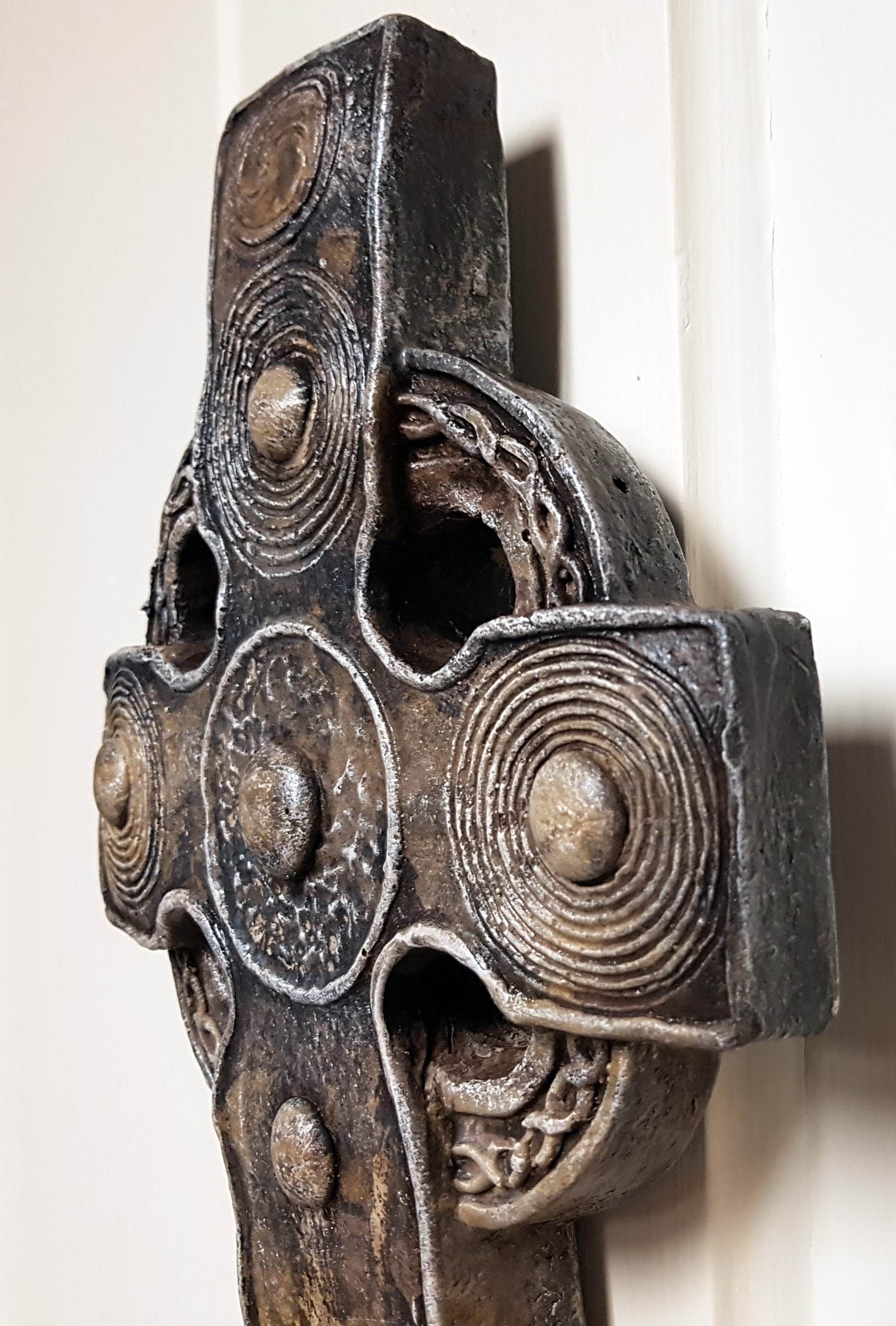 Celtic Cross 12 In. 30 Cm Concrete Cross Five Point - Etsy