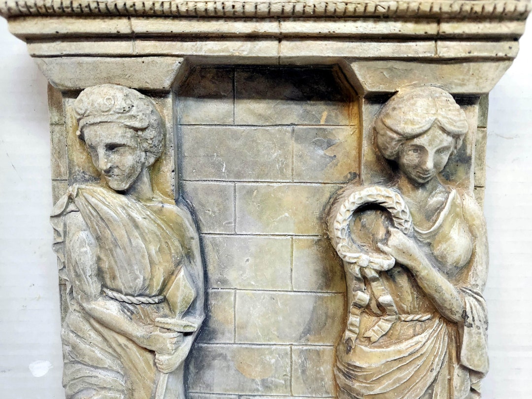 Roman Art, Figures at Wall, Roman-greco Art, Ancient Art, Greek Art ...