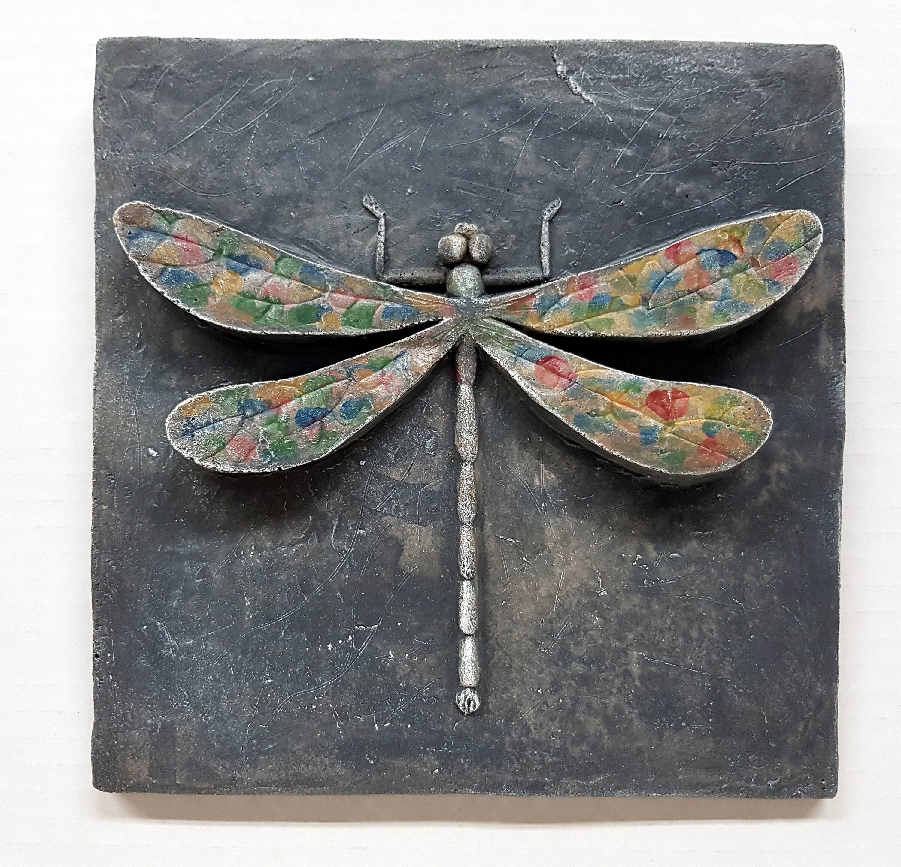 Concrete Bug Plaques, 7 In. (14 Cm), Butterfly Plaque, Bee Plaque ...