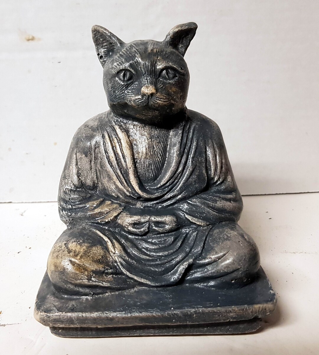 Cat Buddha, Buddha Cat, 5 In. (13 Cm), Meditation Buddha, Meditation ...