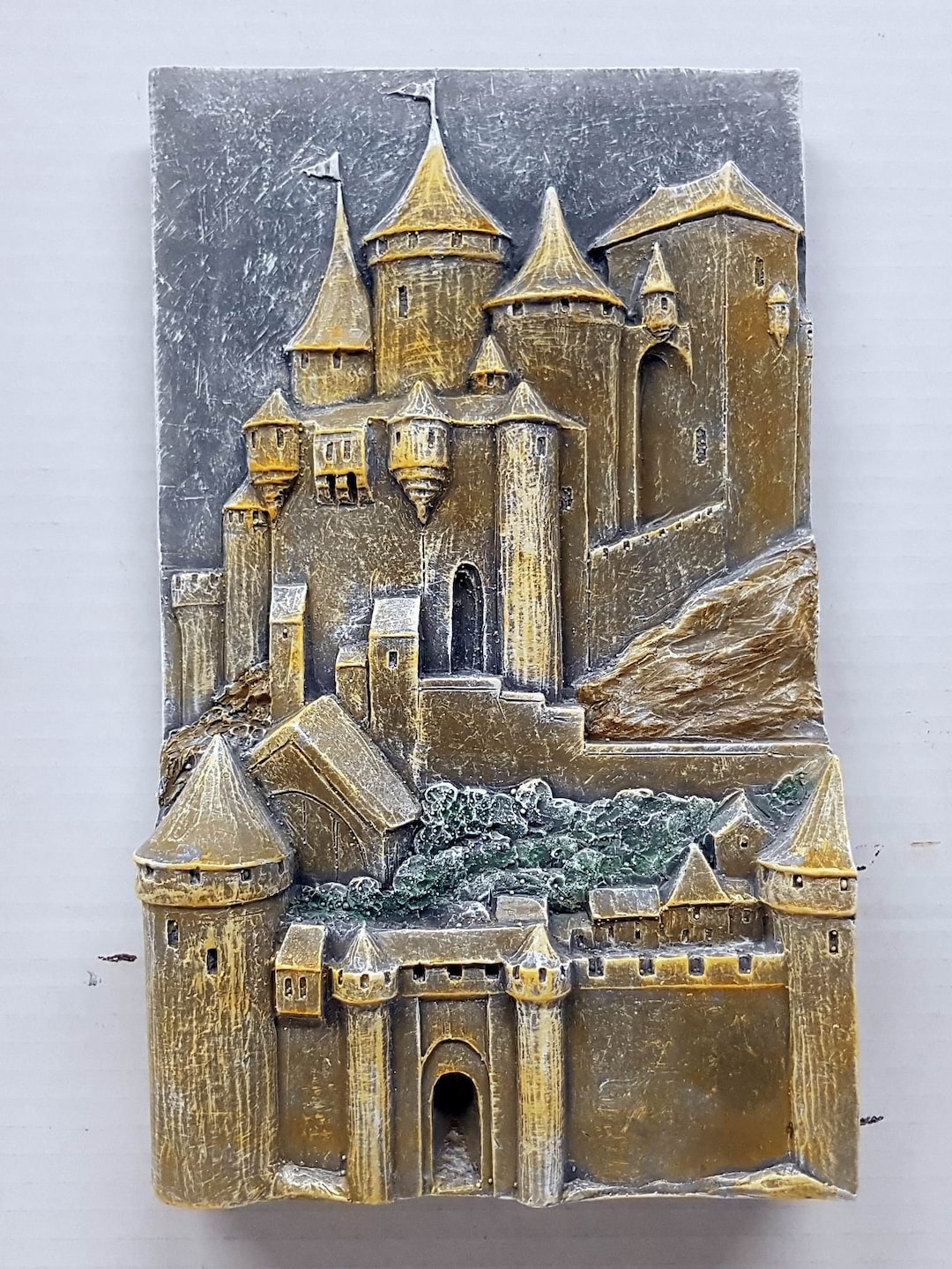 Camelot Castle, Castle Plaque, 10 In. (25 Cm), Medieval Castle ...