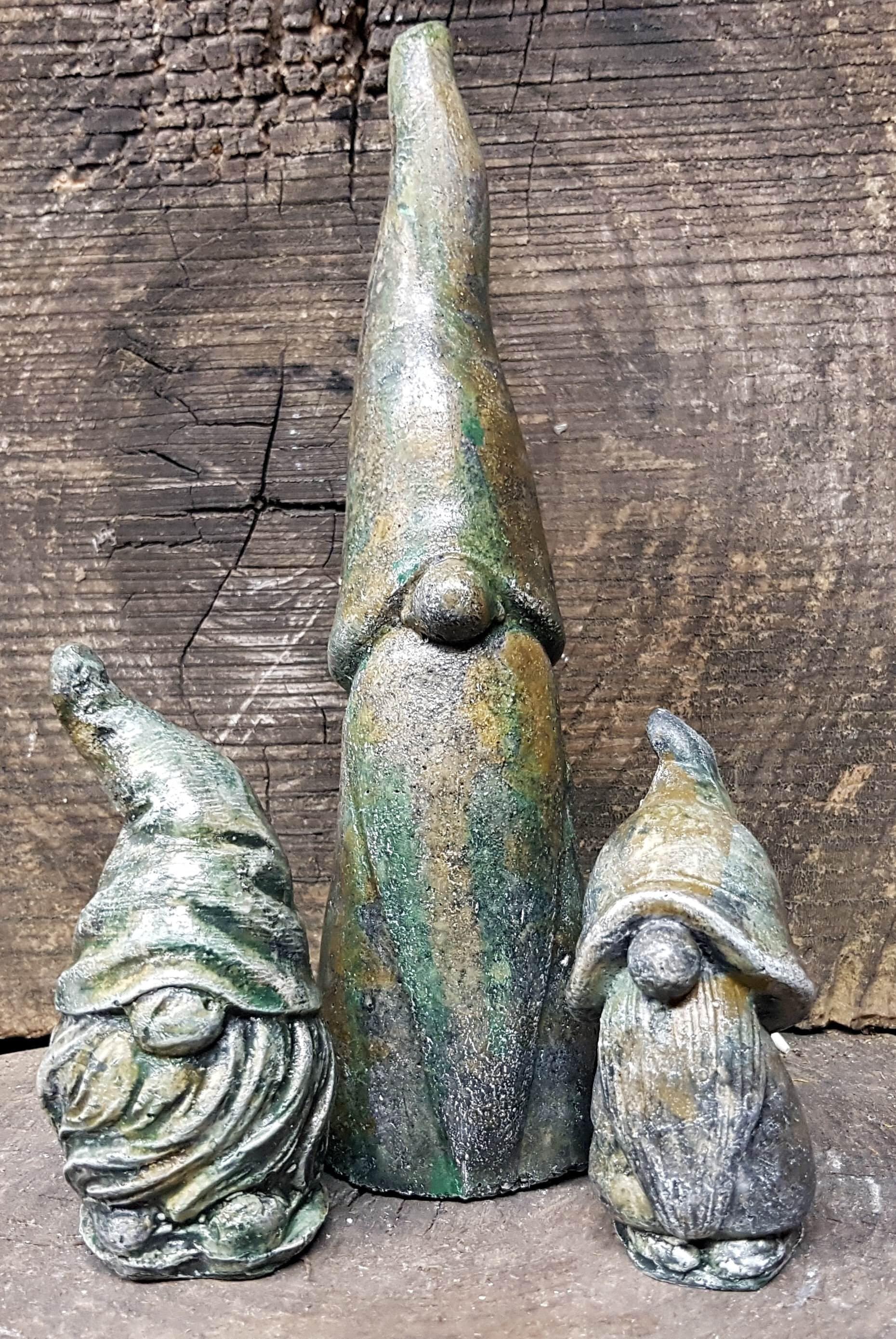 Garden Trolls, Set of 3 Trolls, 8 In.(20cm), Old Norse Myth, Cave ...