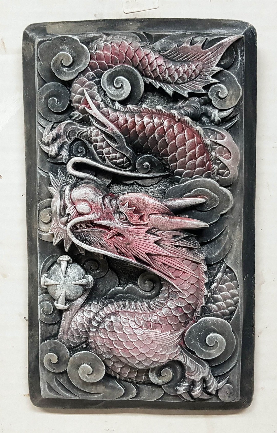 Dragon Plaque, 8 Inch (20 Cm), Asian Dragon, Chinese Dragon, Dragon ...