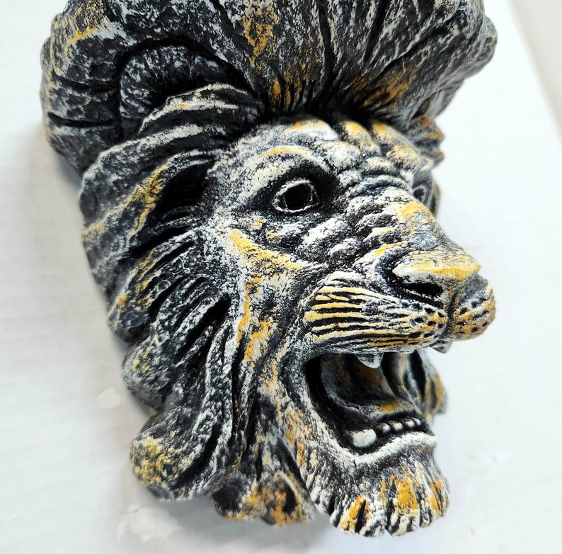 Lion Head Shelf, Lion Head, Lion Wall Hanger, Lion Sconce, Lion Head ...