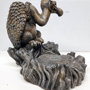 Vulture Statue, Concrete Vulture, 9 In.(22cm), Buzzard, Condor, Turkey ...