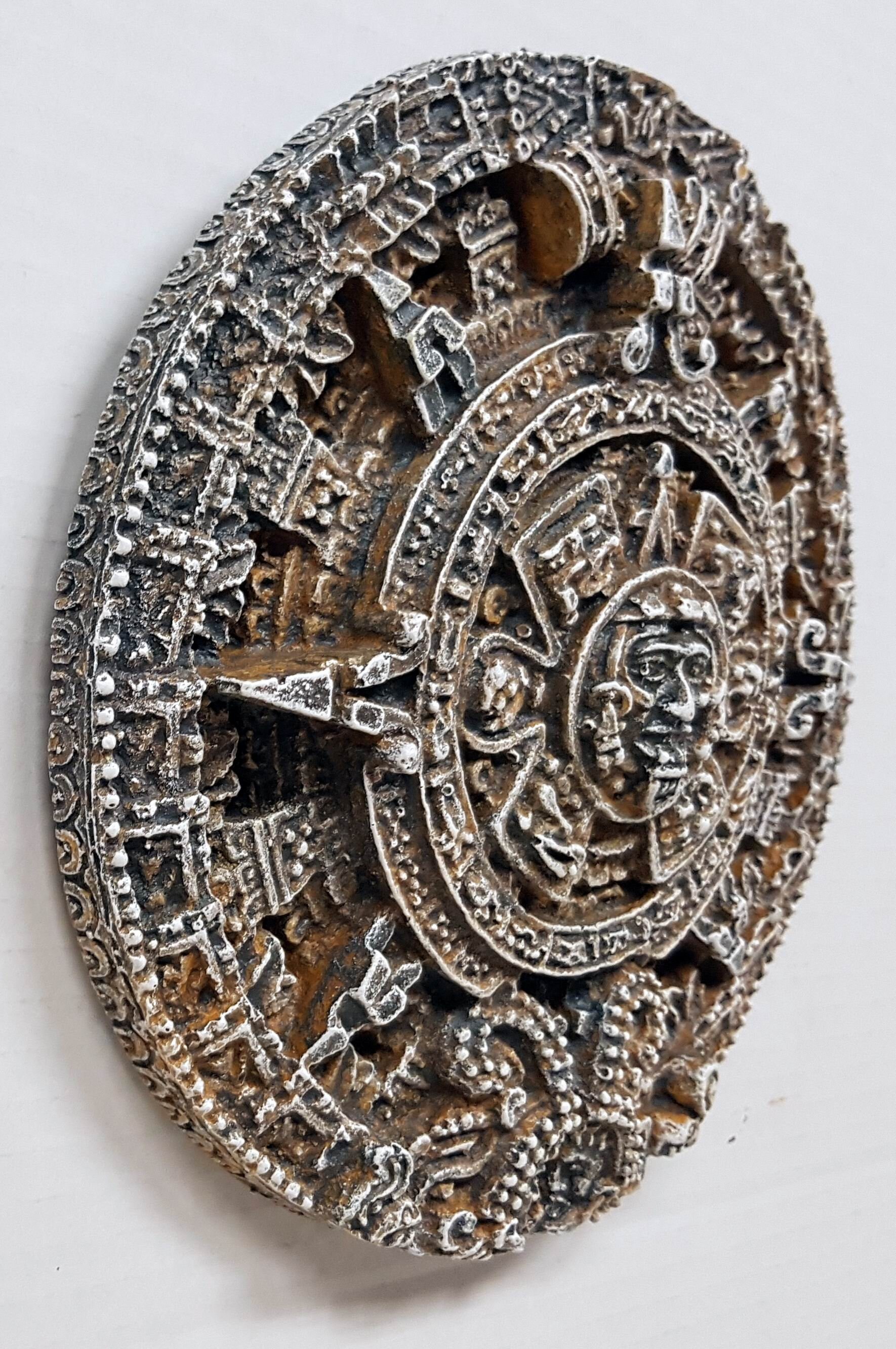 Aztec Calendar 7 In. 18 Cm Ancient Civilizations - Etsy