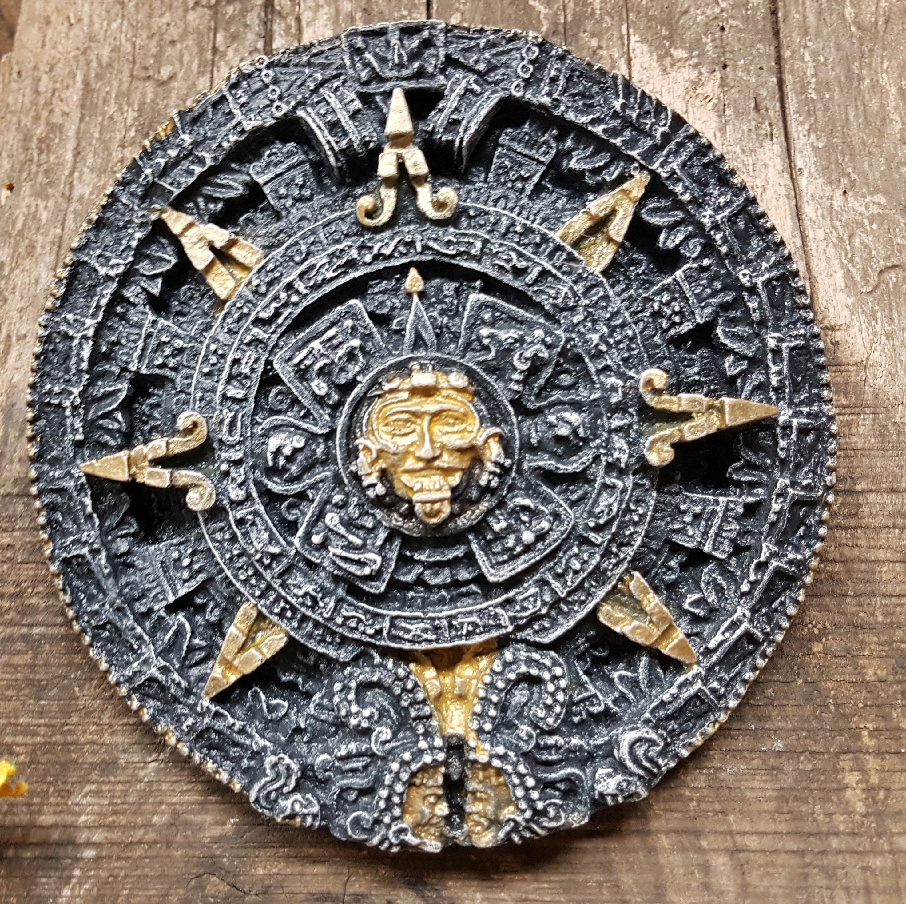 Aztec Calendar 7 In. 18 Cm Ancient Civilizations - Etsy
