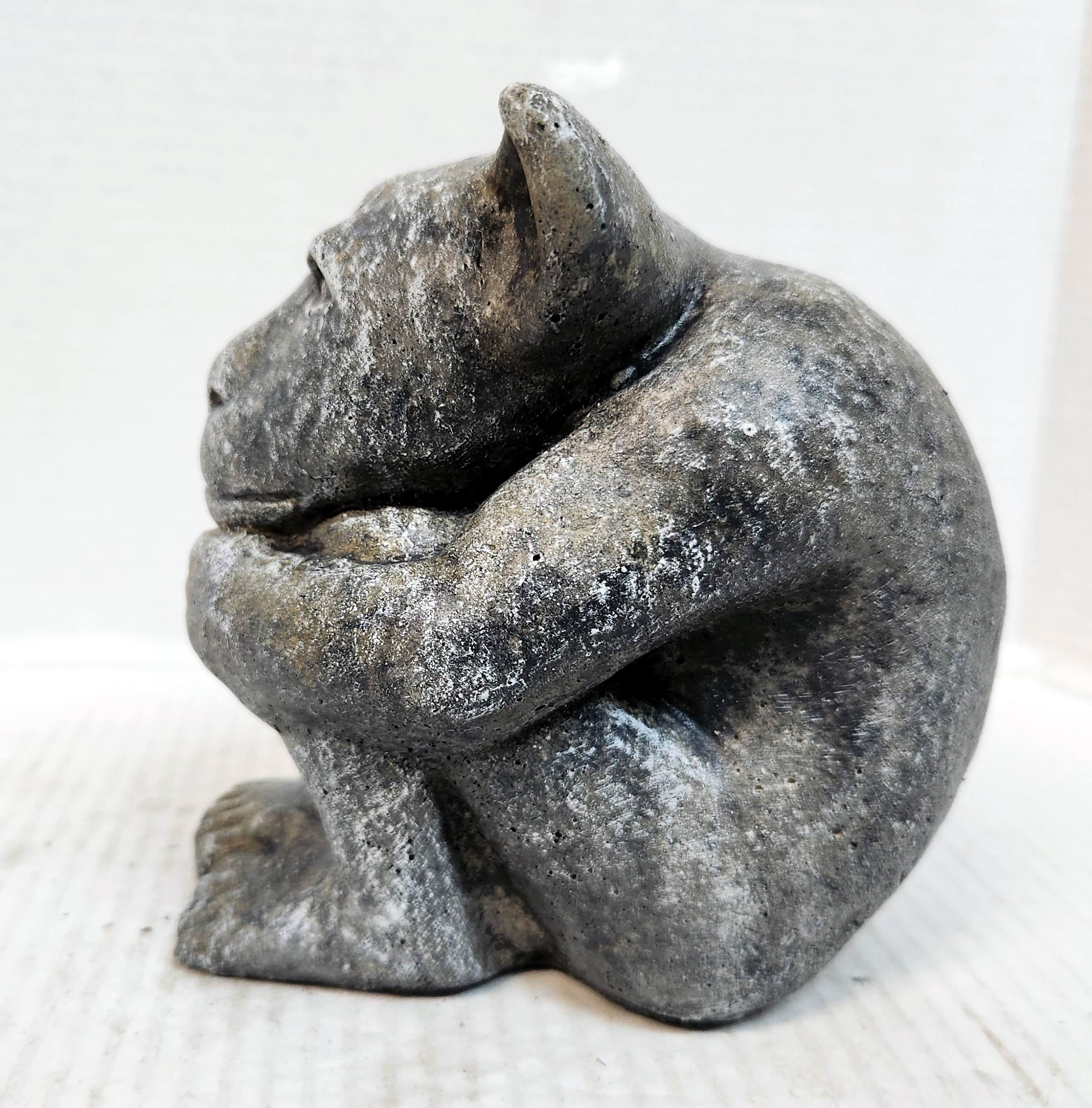 Concrete Gargoyle, 6 In., Cast Stone Gargoyle, Grotesque, Cast Gargoyle ...