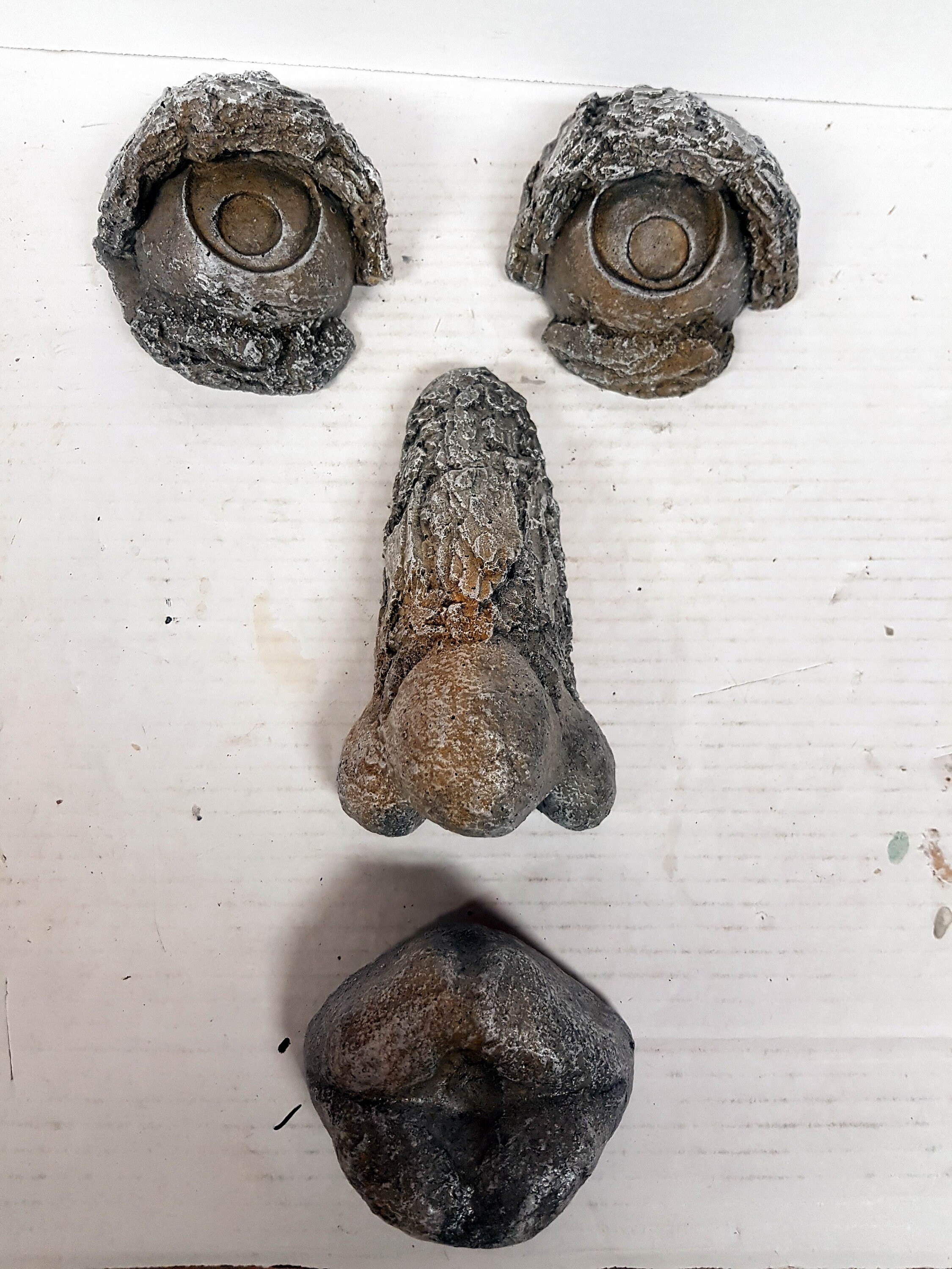 Tree Face, Concrete Tree Face, Forest Face, Garden Face Sculpture ...