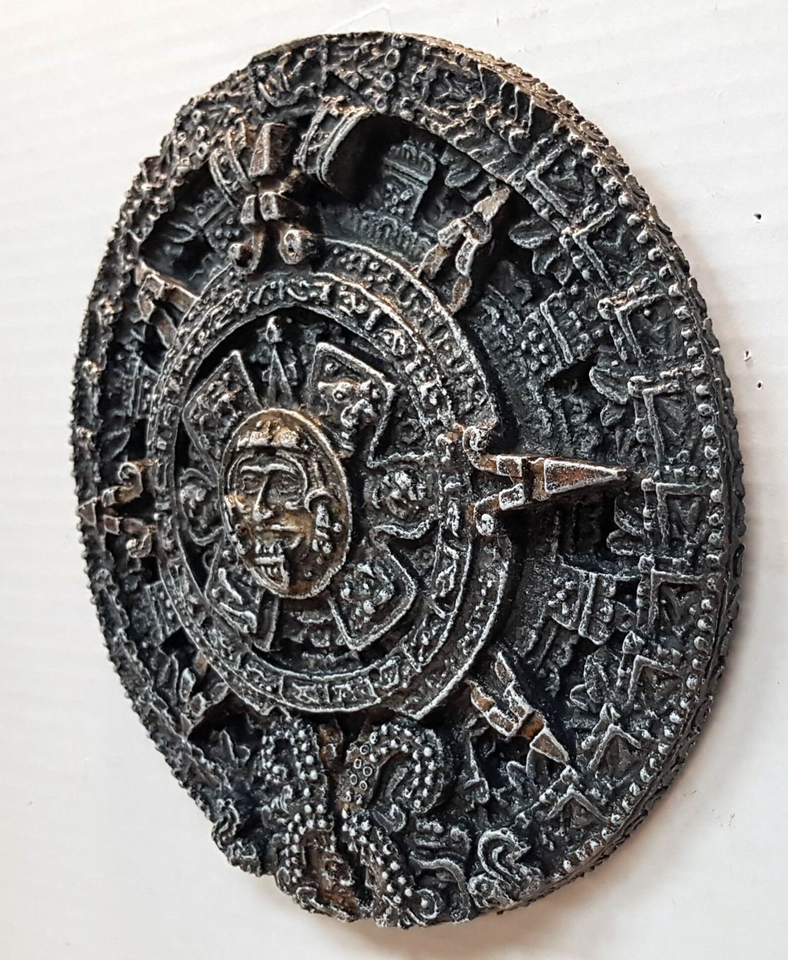 Aztec Calendar 7 in. 18 cm Ancient Civilizations | Etsy