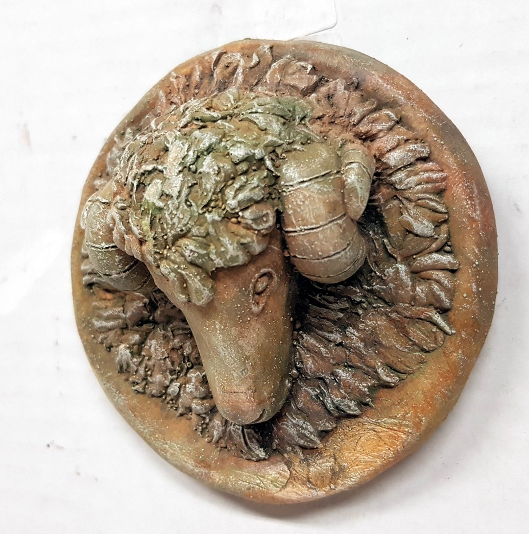 Ram Head, Gothic Collection, Goth Art, Lion Heads, Mini Sun, Wall Art ...