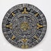 Aztec Calendar, 10 In. 25 Cm, Ancient Civilizations, Meso-america Art ...