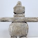 Inuksuk 13 In.(33cm), Concrete Inukshuk, Inuit Art, Stone Sculpture ...