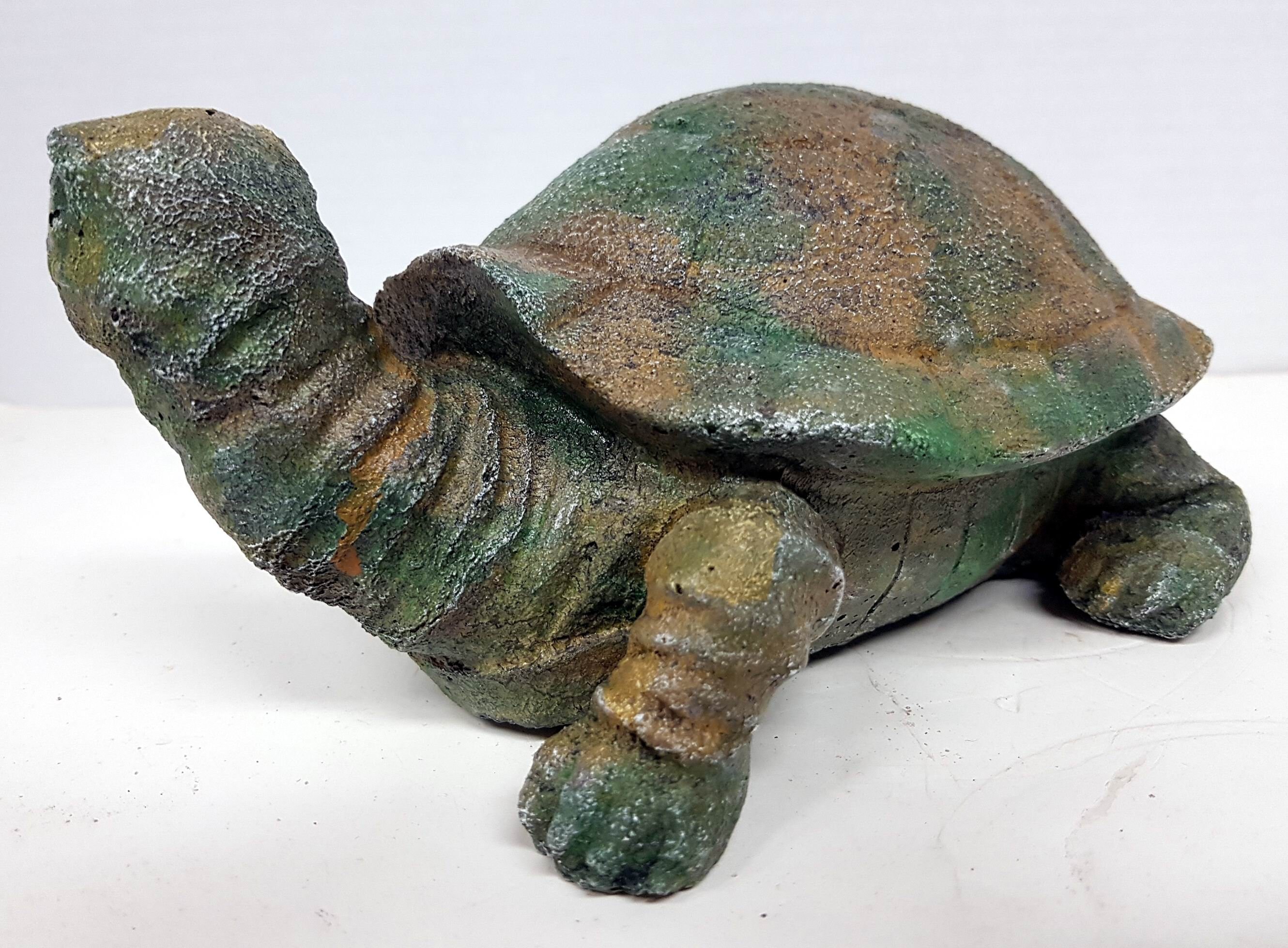 Concrete Turtle Garden Turtle 8 In. 20 Cm Concrete - Etsy