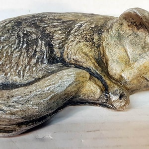 Cat Memorial Concrete Pet Marker Cat 6.2 in 16 Cm Marker - Etsy