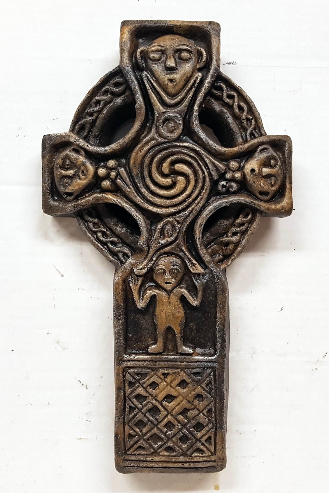 Circle Celtic Cross, Concrete Cross, 12.5 In.(32 Cm), Celtic Cross ...