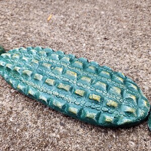 Concrete Gator, 30 In., Alligator Statue, Concrete Alligator, Garden ...