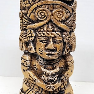 Aztec Totem, Artistic Mexican Statue, Aztec Artifacts, Mayan Totem ...