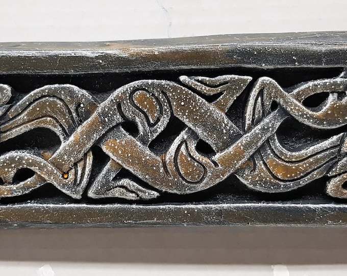 Celtic Mobius Cranes, 9 in (22 Cm), Medieval Stone Sculpture, Gothic ...