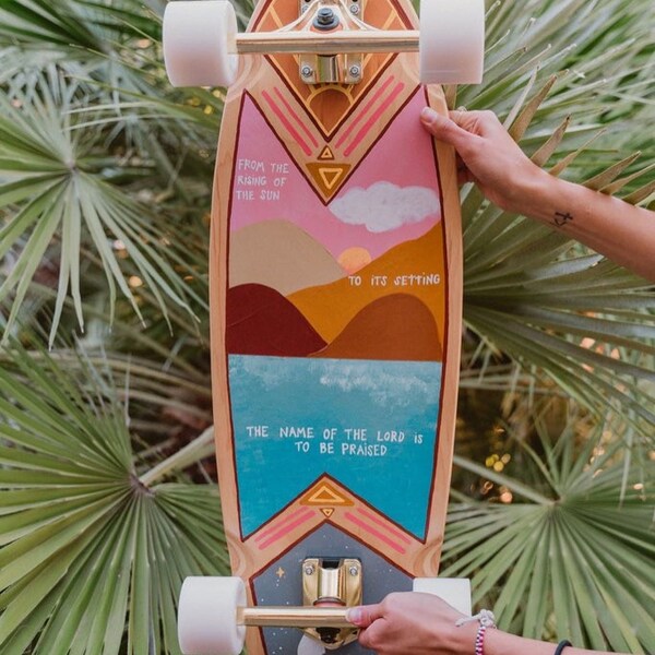 Custom Longboard - Etsy