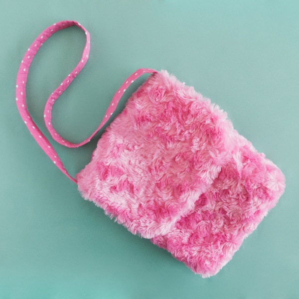 Fuzzy Tote Bag - Etsy