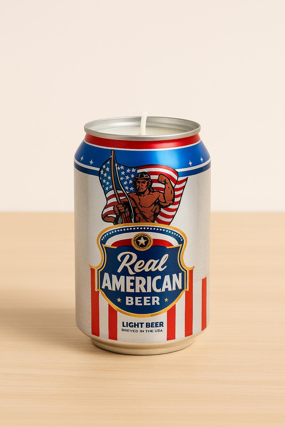Real American Beer Handmade Soy Candle With Custom Scent - Etsy
