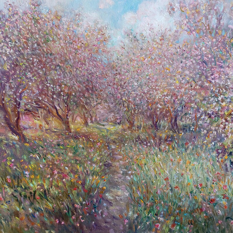 Pointillism Painting - Etsy Canada