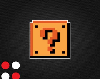 Mario Mystery Box Template - Etsy