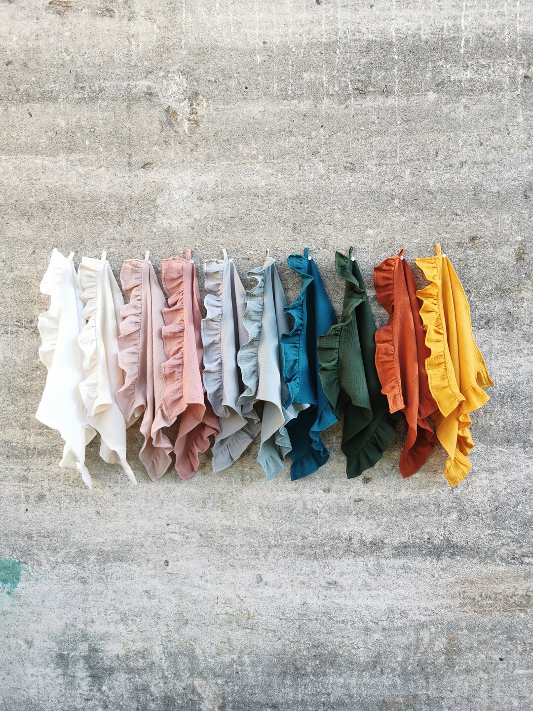 BOHO Muslin Kitchen Towels, Organic Cloth Tea Towel, Double Gauze ...