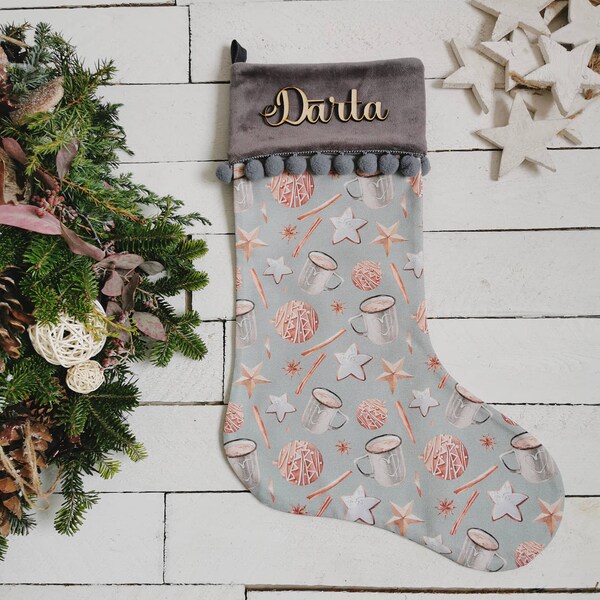 Girls Christmas Stocking - Etsy