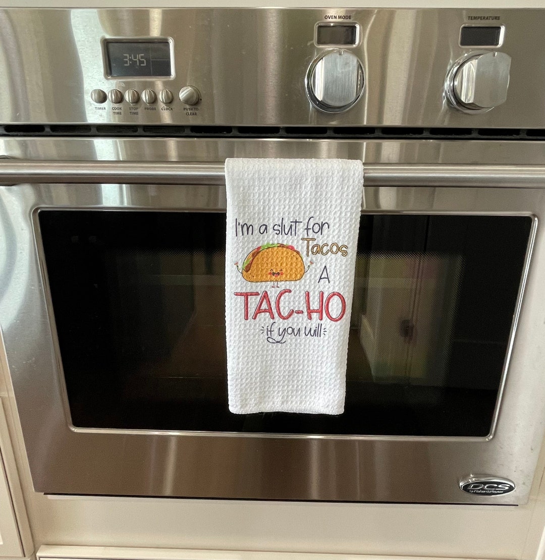Taco, Tac-ho Kitchen Towel - Etsy