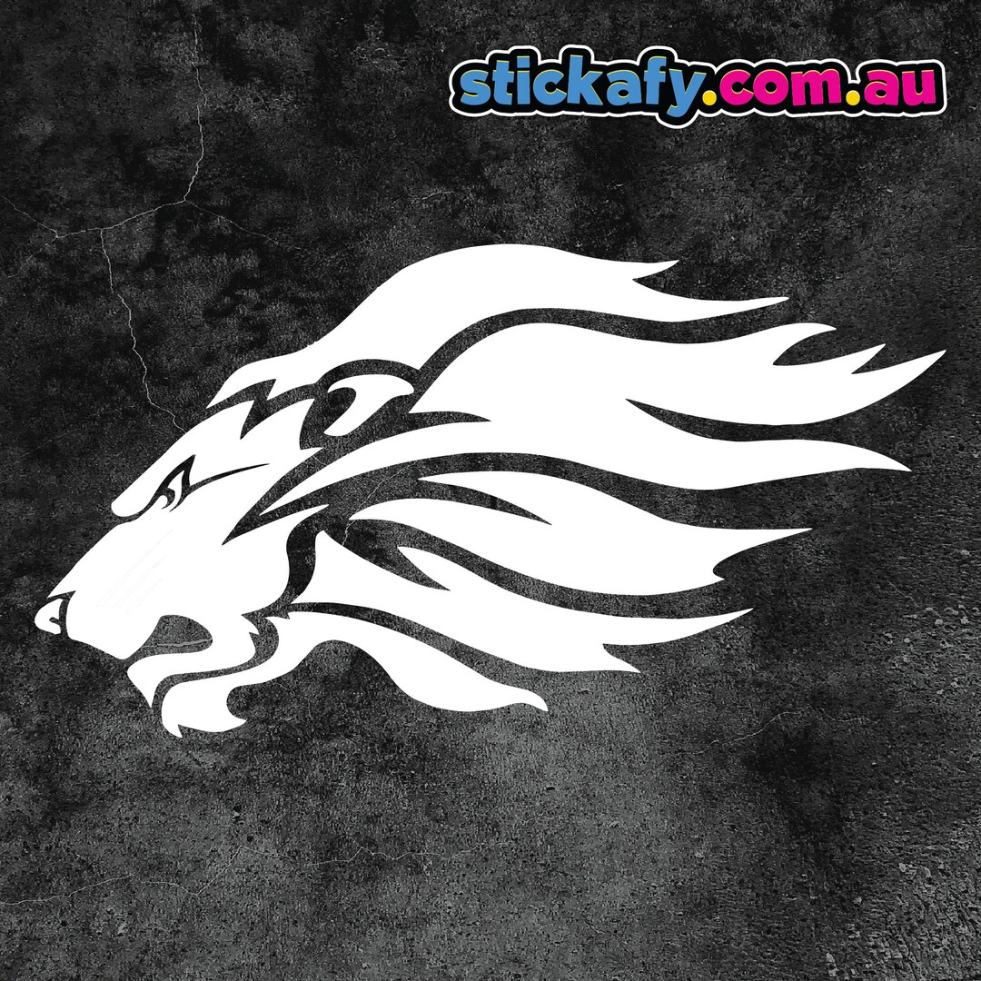 Lion Head Holden Sticker Funny Decal Stickers Bogan 4wd Aussie 4x4 Boat ...