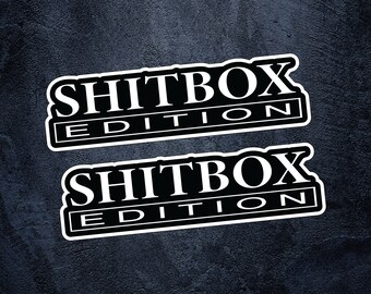 Shitbox Sticker - Etsy