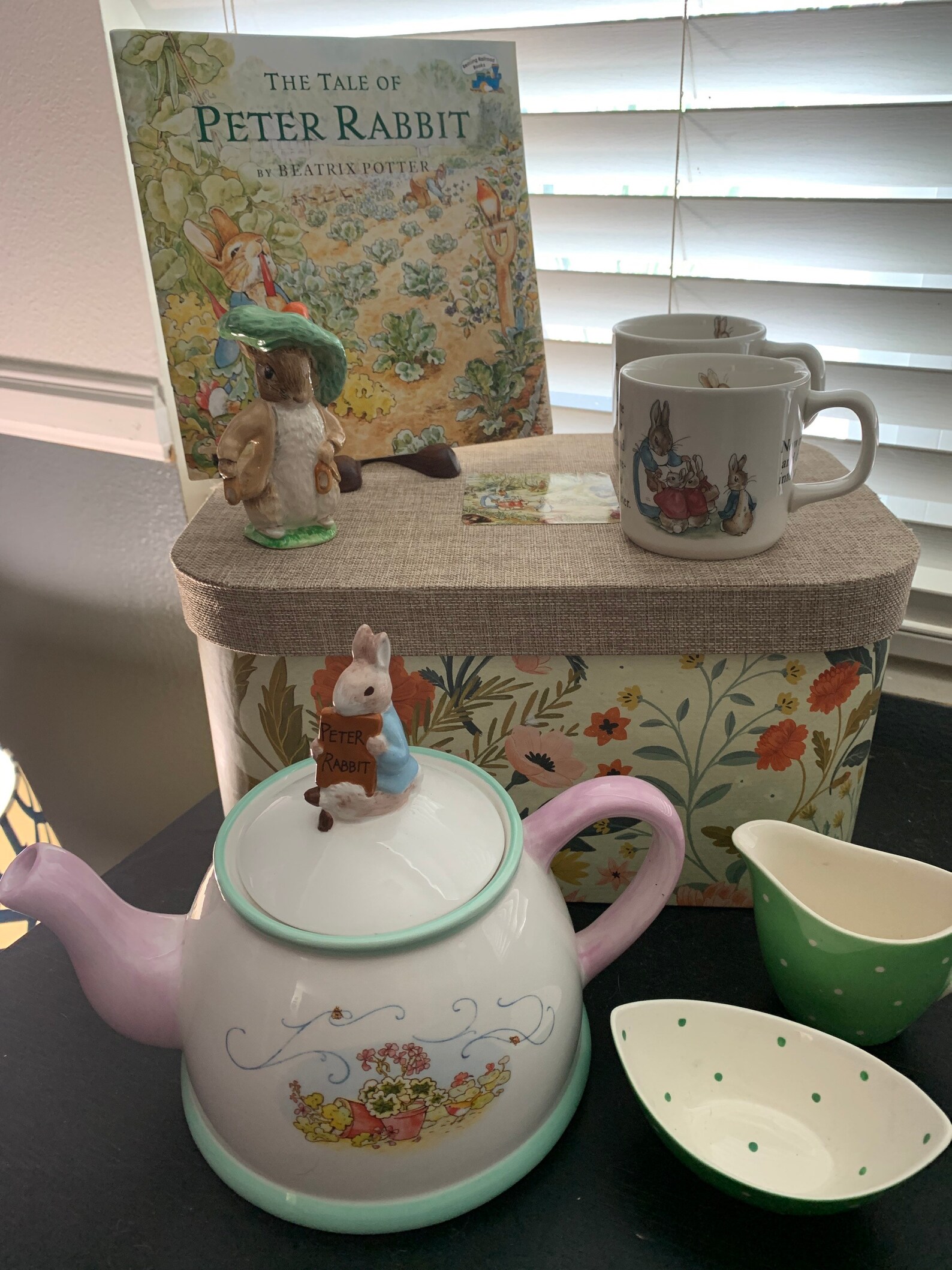 9 Piece Peter Rabbit Tea Set | Etsy