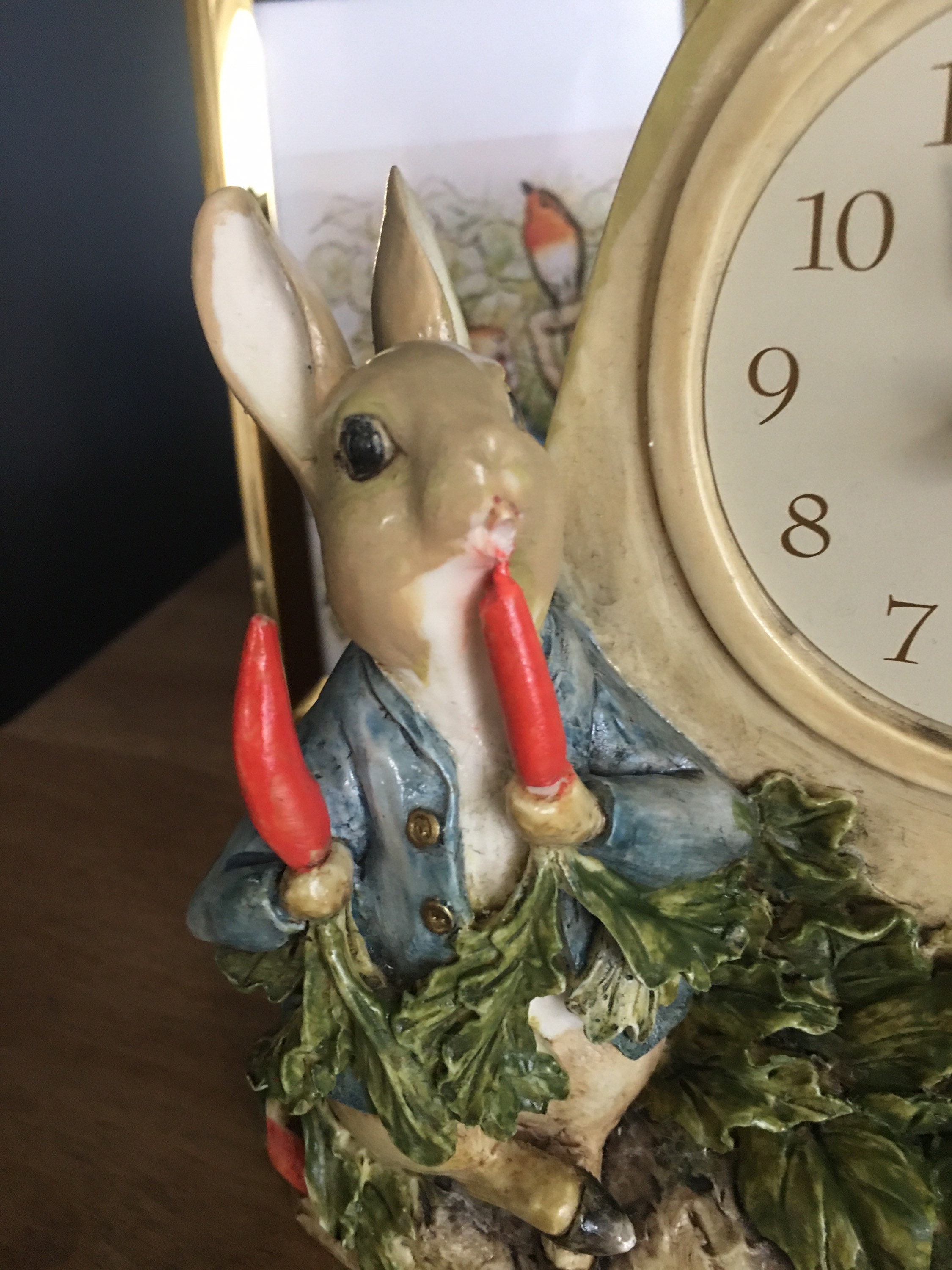 Peter Rabbit Mantle Clock by Charpente | Etsy