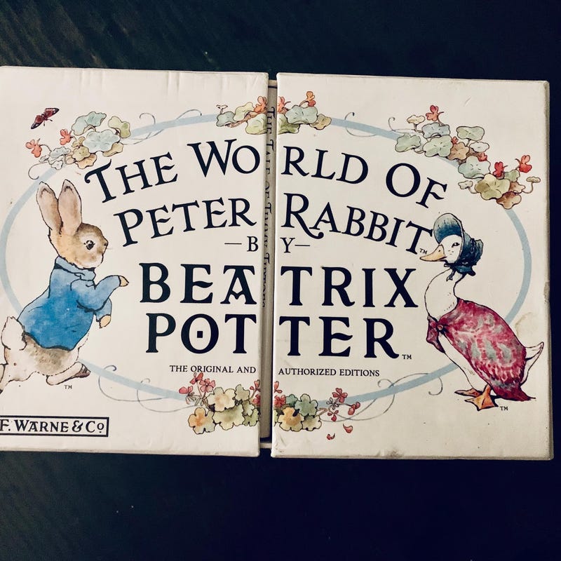 Peter Rabbit Books Original - Etsy
