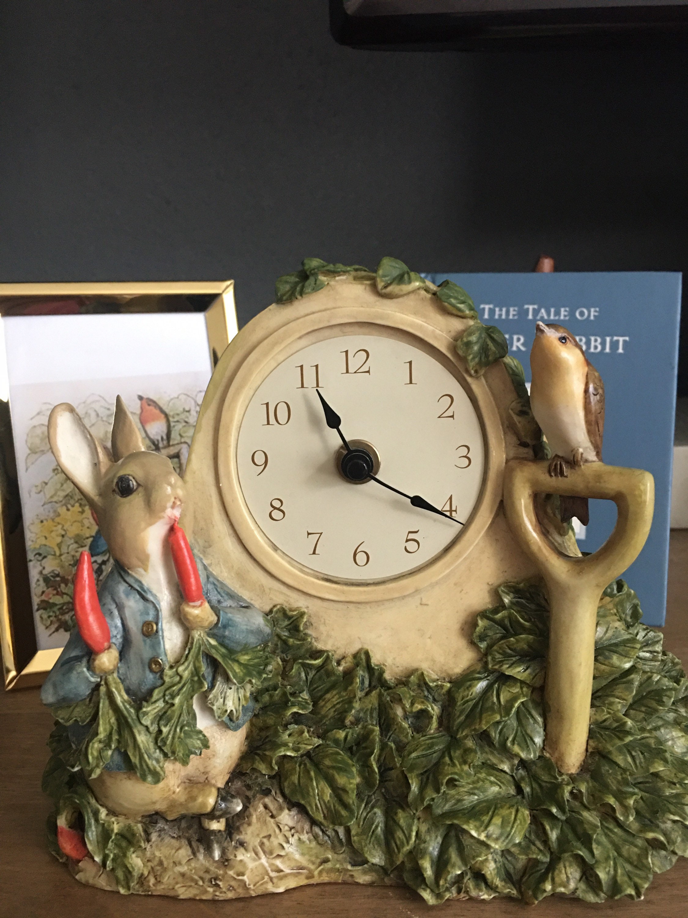 Peter Rabbit Mantle Clock by Charpente | Etsy