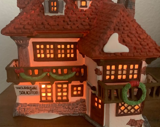 Department 56 Mr Wickfield Solicitor Dickens Village Series - Etsy